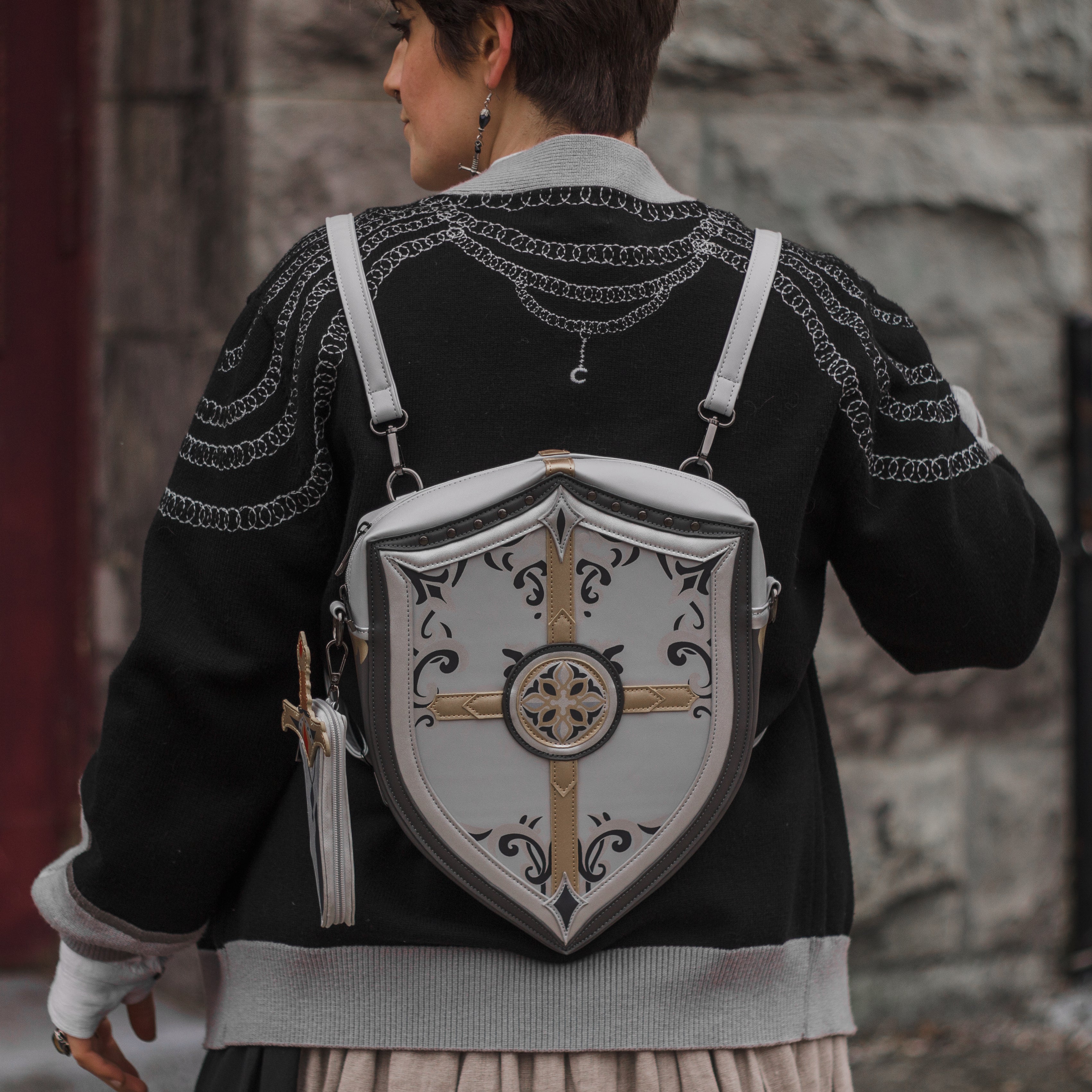 The Paladin Protector // Shield & Dagger Bag or Backpack – Knock Thrice