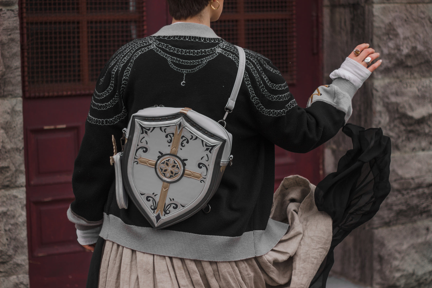 The Paladin Protector // Shield & Dagger Bag or Backpack – Knock Thrice