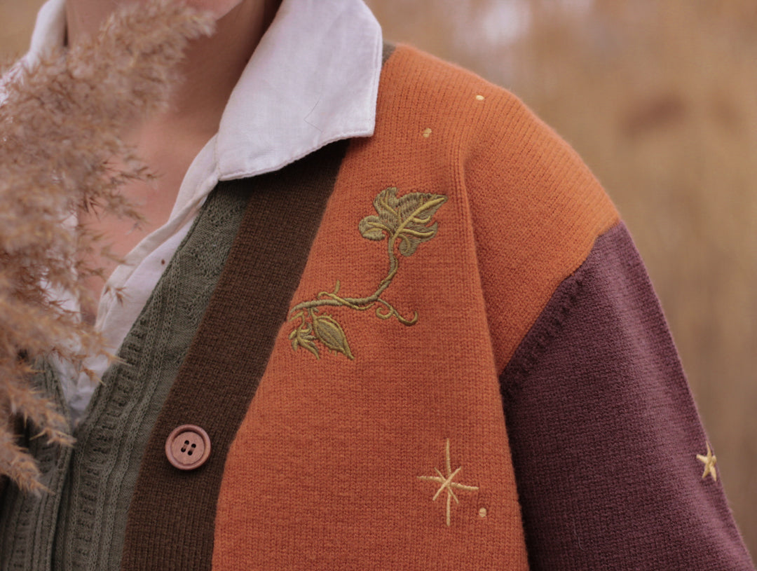 Harvest Witch // Embroidered Cardigan – Knock Thrice